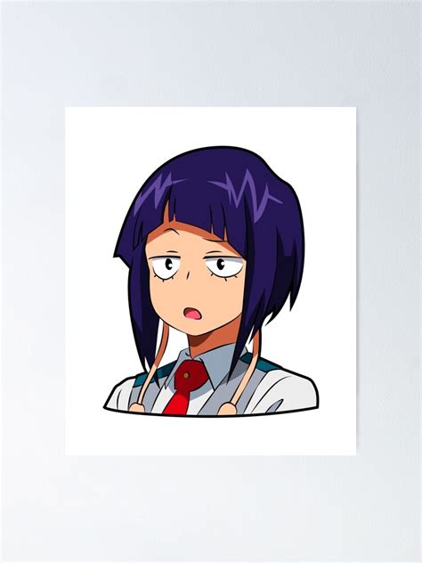 Funny My Hero Academia Shocked Kyoka Jiro Quotes Design Cool Poster