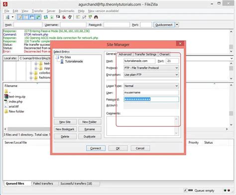 Learn How To Save Ftp Details In Filezilla Client Tutorials Made