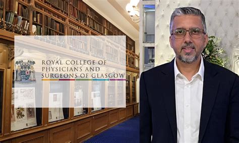 Dr Syed Farid Mohsin Receives Fellowship Of Royal College