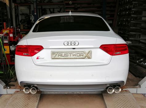 Audi S5 B8 3 0 V6 Rear Silencer Deletes Zaustworx