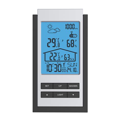Practical Thermo Hygrometer Clock