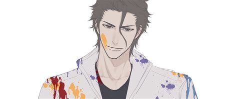 Sosuke Aizen Wallpaper 4k 5k Bleach Minimalist