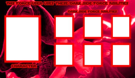 Dark Side Force Abilities Template By The Jmp On Deviantart