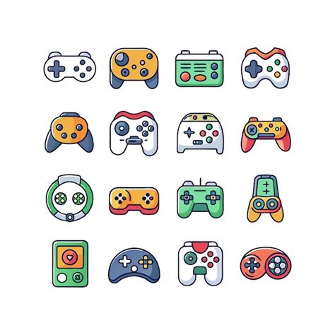 premium vector technology and electronics icons set concept