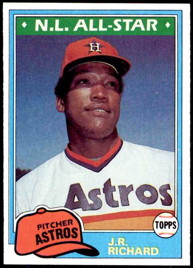 When Topps Had Baseballs Special Request Fixed 1981 Jr Richard