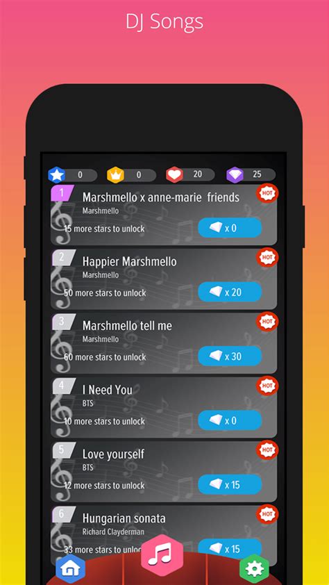 Android 용 Marshmello Vs Alan Walker Piano Tiles Dj 다운로드