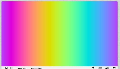 Colors Fade Through More More Natural Rainbow Spectrum In Hsvhsb Stack Overflow