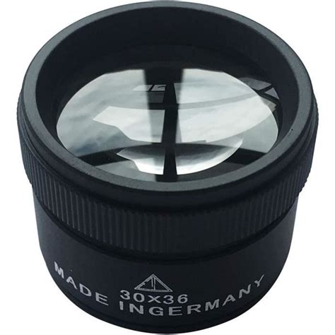 Loupe Optique Portable 30 X 36 Mm Pour Bijoutier Et Timbres Fe034 V2506