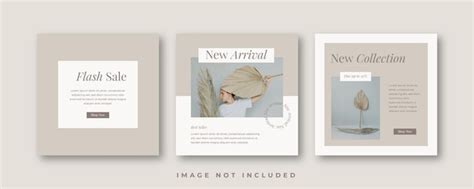 미니멀리스트 인스 타 그램 소셜 미디어 게시물 템플릿 프리미엄 Psd 파일