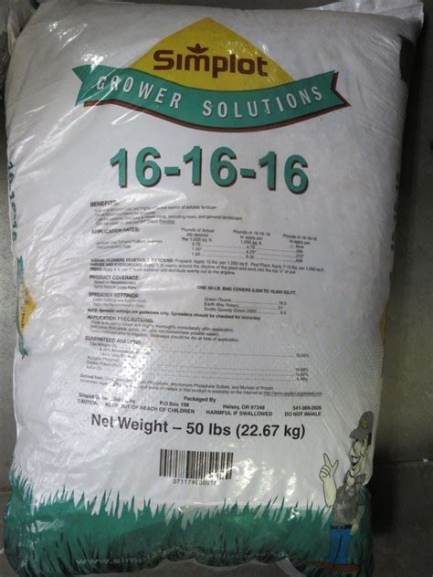 Simplot Grower Solutions 16 16 16 4550490514