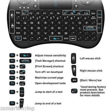 Mini Teclado Sem Fio I G Port Til Para Pc Android Tv Box Shopee Brasil