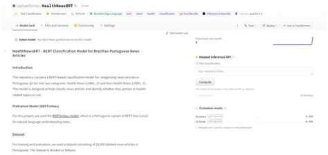 Raphael Fontes On Linkedin Nlp Healthcareinnovation Bert Airesearch Python Finetuning