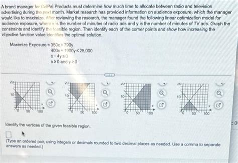 Solved A Brand Manager For ColPal Products Must Determine Chegg