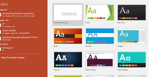 Fungsi Dari Tiap Menu Ms Powerpoint 2016 Blogs Konco