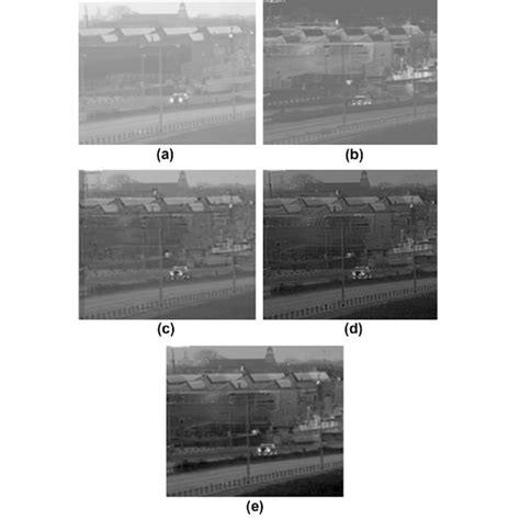Test Images And Fusion Results A Visible Light Image B Infrared