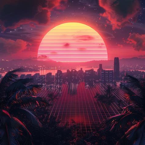 Synthwave Album Cover Art 1 Mosiacar 23 1 Style Raw Stylize 250 Job Id