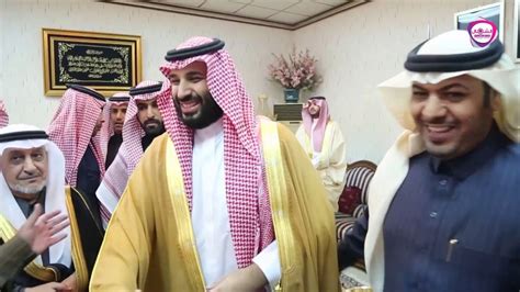 الشمال ميديا سمو ولي العهد الامير محمد بن سلمان يزور منزل الشيخ صالح