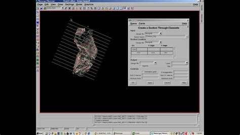Tutorial Training Minescape Membuat Cross Section Youtube
