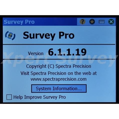 Trimble Spectra Ranger 3 Field Controller Xpert Survey Equipment