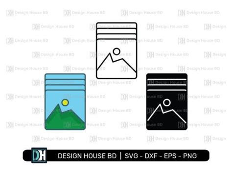 Imge Icons Svg Graphic By Designhouseartbd · Creative Fabrica