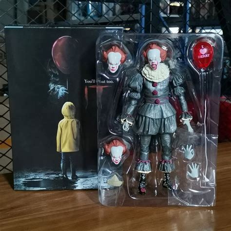 Neca The Clown Pennywise Horror Action Figure Figurine Collection Model
