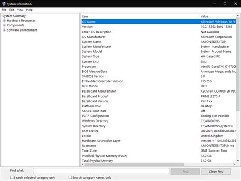 Részletes Rendszerinformációk Megtekintése Windows 10 Rendszerben