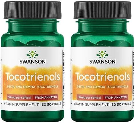 Amazon.com: Swanson Deltagold Tocotrienols-Annatto Tocotrienols ...