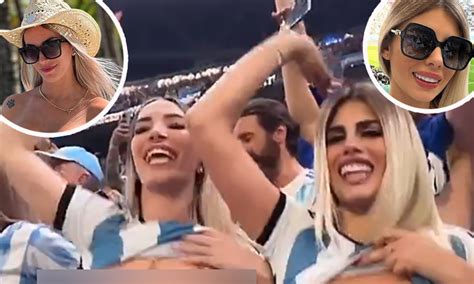 Topless Argentina World Cup Boob Flashers Make It Out Of Qatar Alive