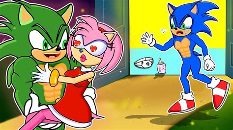 Amy Loves Six Pack Abs Dont Leave Sonic Alone Sad Story But Happy