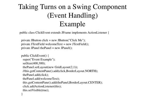 PPT Swinging In Your Java Playground PowerPoint Presentation Free