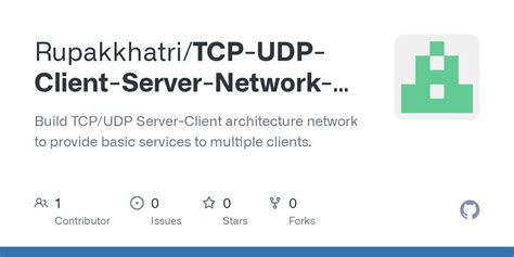 Github Rupakkhatritcp Udp Client Server Network App Build Tcpudp