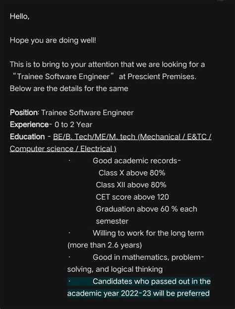 Aditya Patil On Linkedin Fresher Hiring Jobs