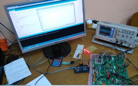 Microprocessor Module With Keyboard And LED Indication For DAC Research Download Scientific