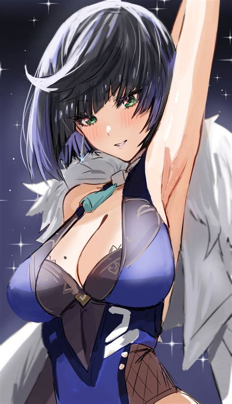 イェラン夜蘭原神 「夜蘭rkgk原神 」hornwoodのイラスト