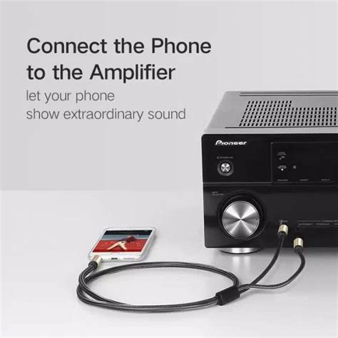 Jual Ugreen Audio 35mm Trs To Dual 635mm Ts Audio 2m Cable 10615