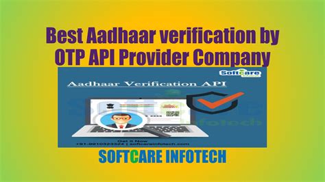 Ppt Top Aadhaar Verification By Otp Api Service Powerpoint