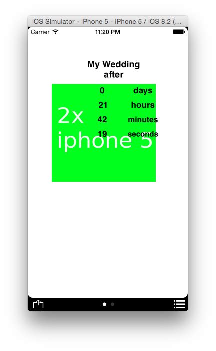 Screen Resolution Retina 4 2x Is Never Used For Iphone 5 Simulator In