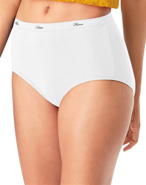 Hanes Womens 10 Pack Cotton Briefs Lady Underwear Panties Assorted
