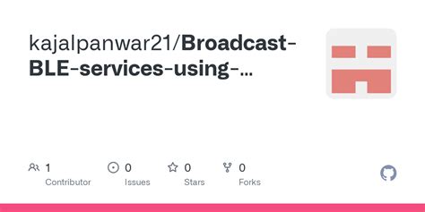 Github Kajalpanwar21broadcast Ble Services Using Arduino Ide And Esp32 Board