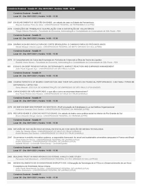 Semead Programacao V2 Pdf Empresa Startup Microempresas E Empreendedores