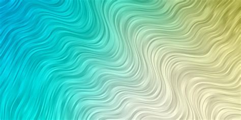 Light Blue Green Vector Layout With Curves Illustration In Halftone Style With Gradient Curves