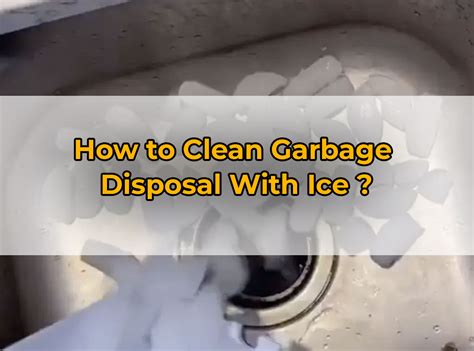 Clean Garbage Disposal With Ice (Best Practice) - PuNk PrOjEcT