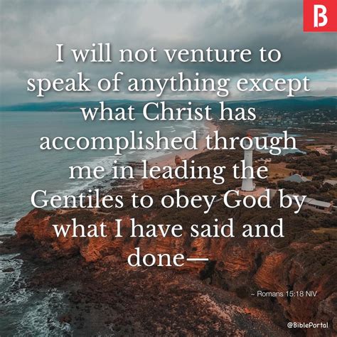 Romans 1518 Niv Bible Study Meaning Images Commentaries