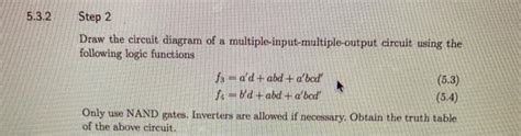 Solved 532 Step 2 Draw The Circuit Diagram Of A