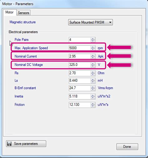 file setup motor parameters manually 1 png stm32mcu