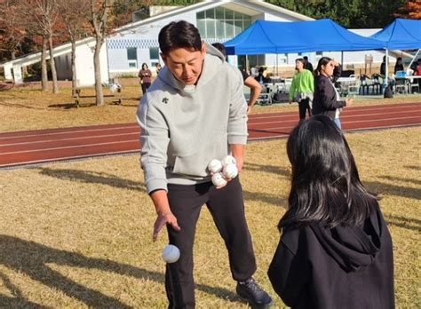 야구 스타 7인 스포츠 스타 체육교실에 떴다 스타뉴스