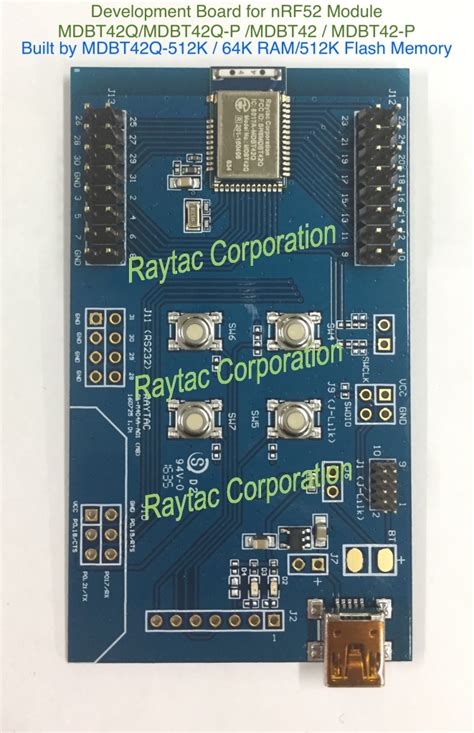 Raytac Corporationbluetooth And Wifi Module Makerhow To Use Raytac Mdbt42q Nordic Nrf52832 Demo