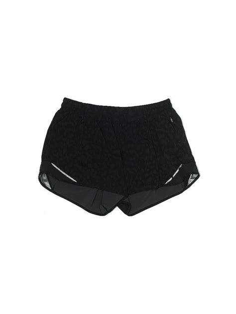 Lululemon Athletica Color Block Black Athletic Shorts Size 10 41 Off
