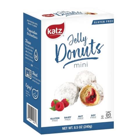 Mini Jelly Donuts 3 Packs Of 6 Donuts 8 5 Ounce Each 8 5 Ounce Pack