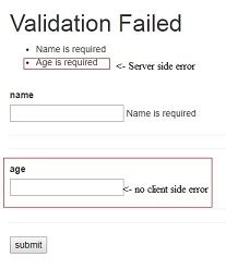 C ASP NET MVC Create ValidationMessageFor Dynamically Stack Overflow